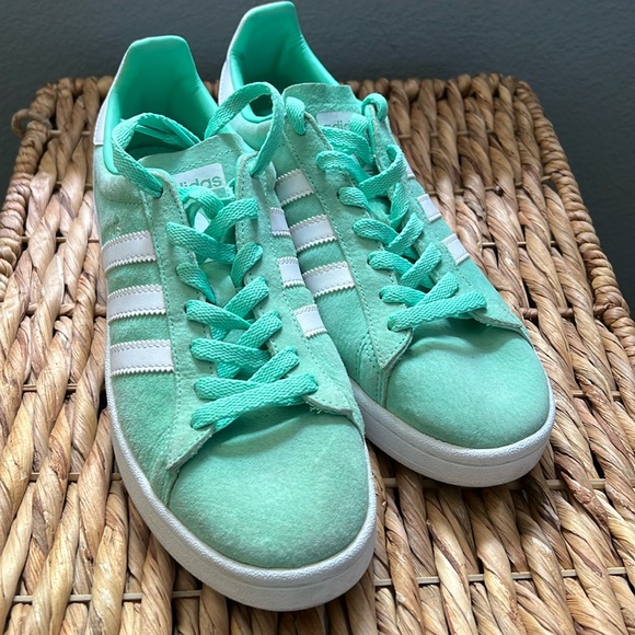 adidas | Shoes | Adidas Mint Green Campus | Poshmark